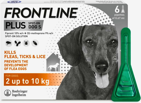 Frontline Plus Spot On For Small Dog – Vetscriptions